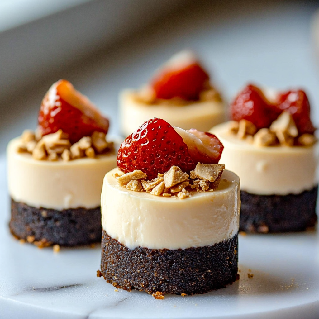 Easy No-Bake Cheesecake Bites