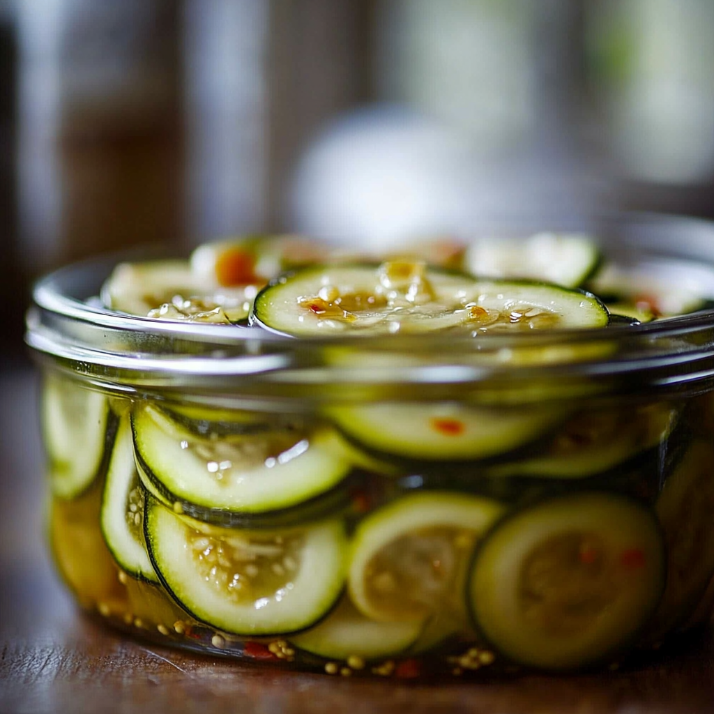 Easy Pickled Zucchini Recipe