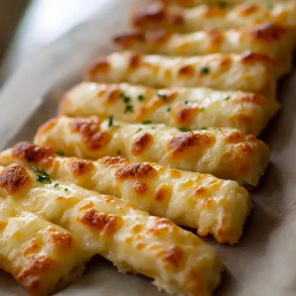 Homemade Cheese Breadsticks