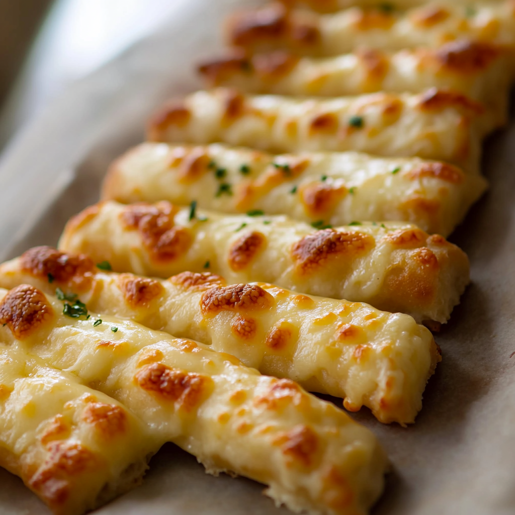 Homemade Cheese Breadsticks
