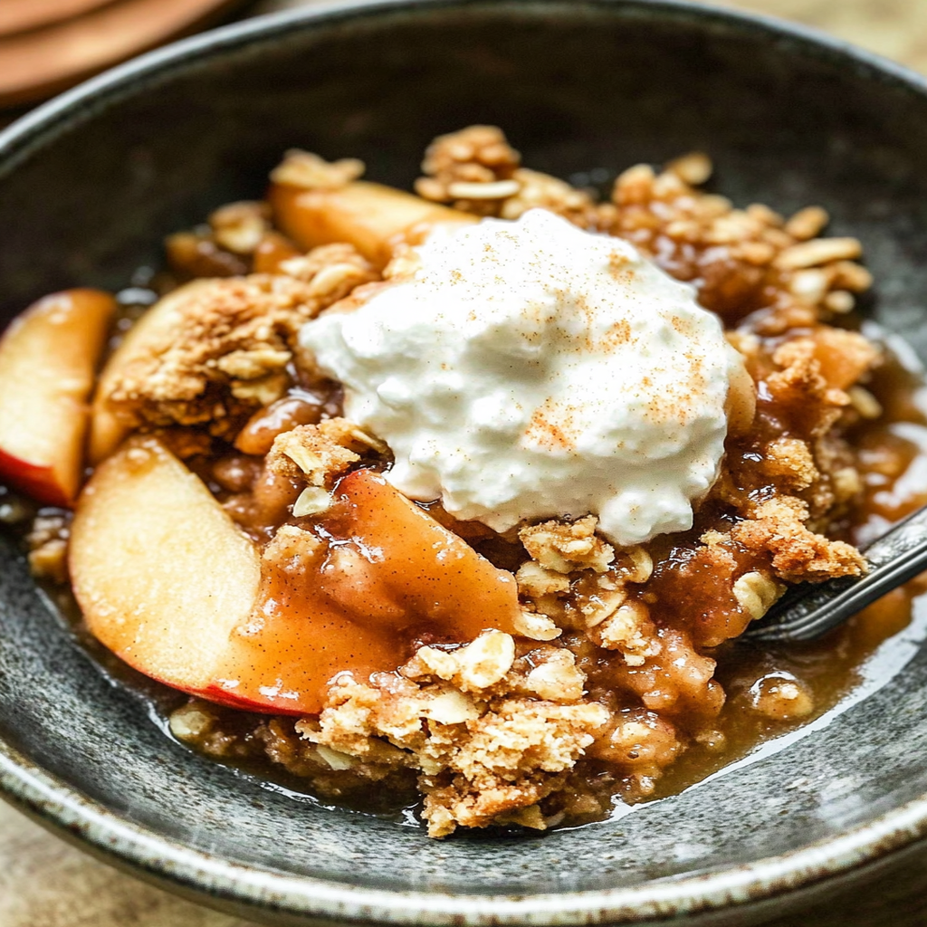 Slow Cooker Apple Crisp