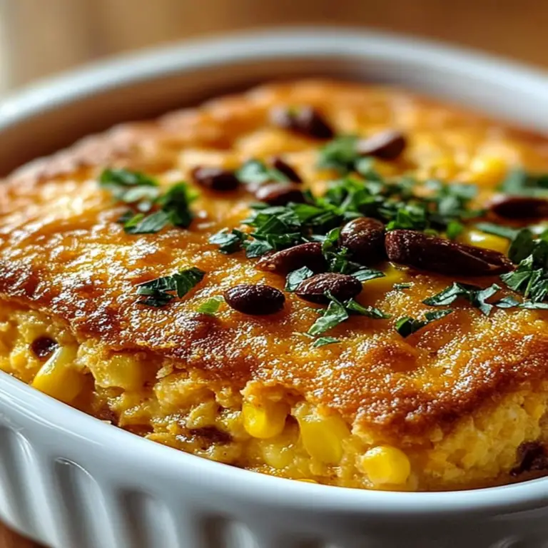 Sweet Corn Spoonbread Casserole