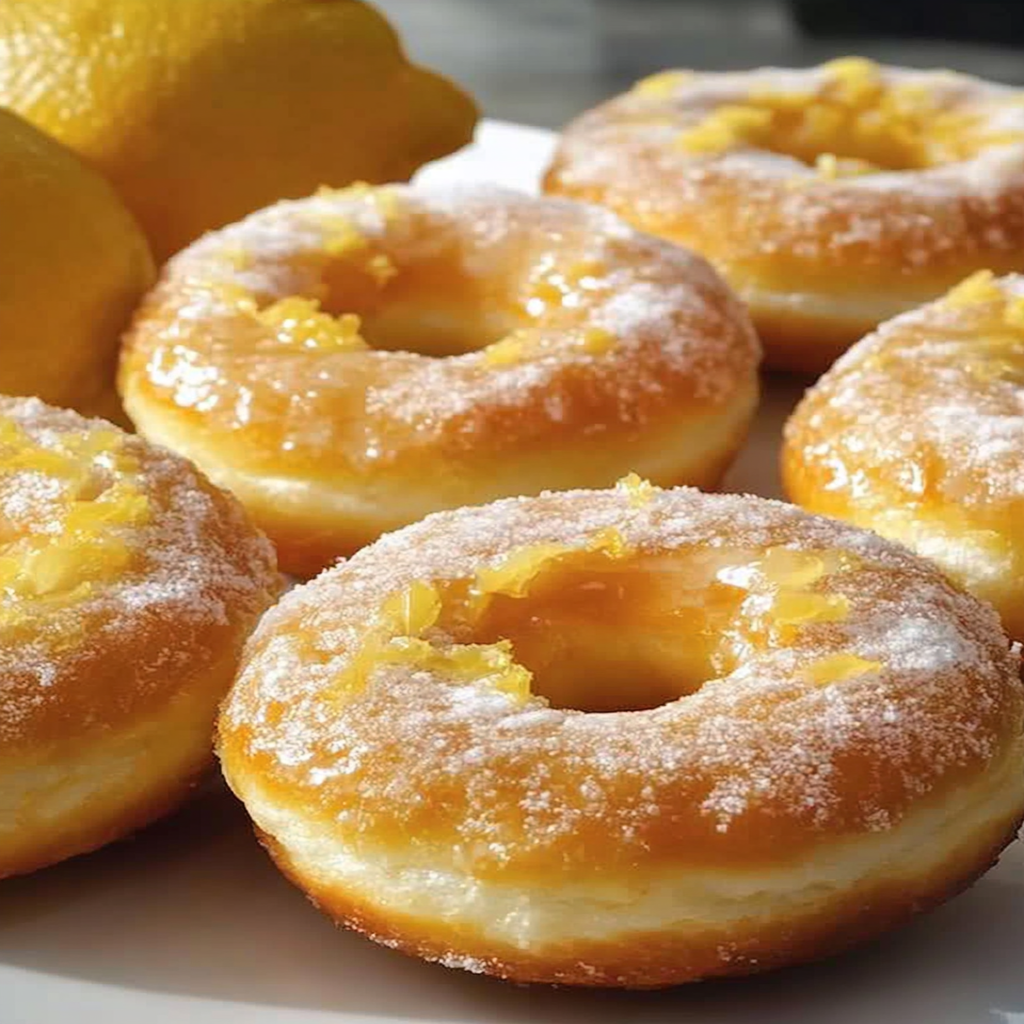 Baked Lemon Donuts