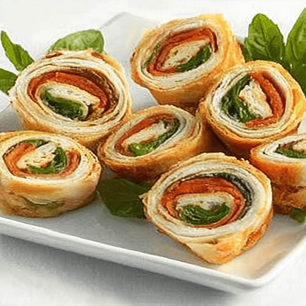 Graduation Food Veggie Pinwheels