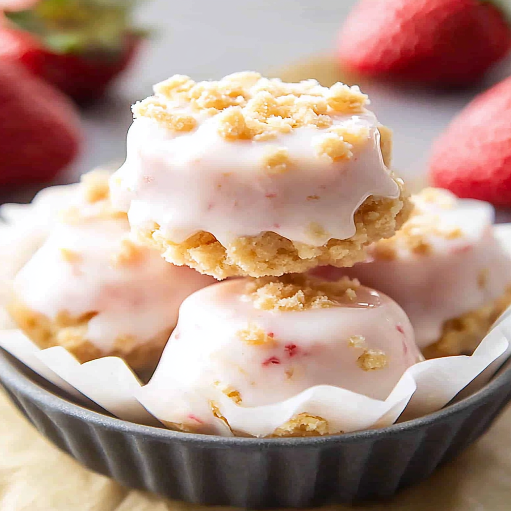 Frozen Yogurt Bites