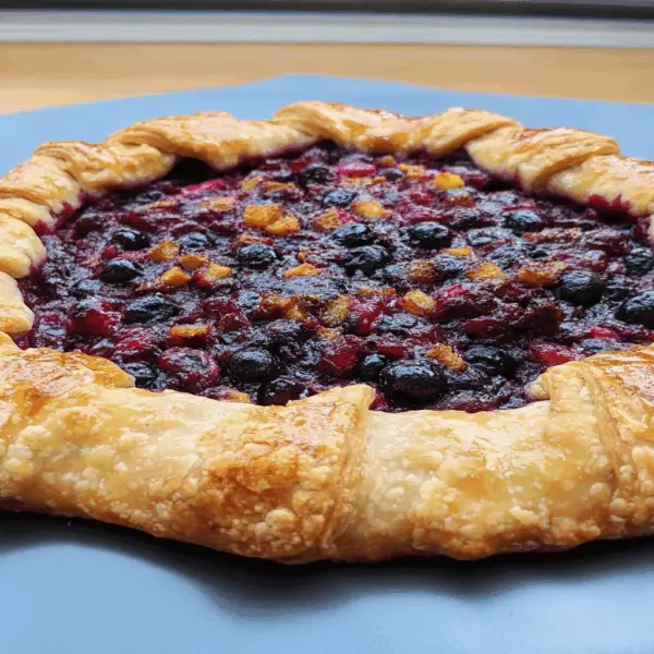 Huckleberry Recipes: Rustic Galette