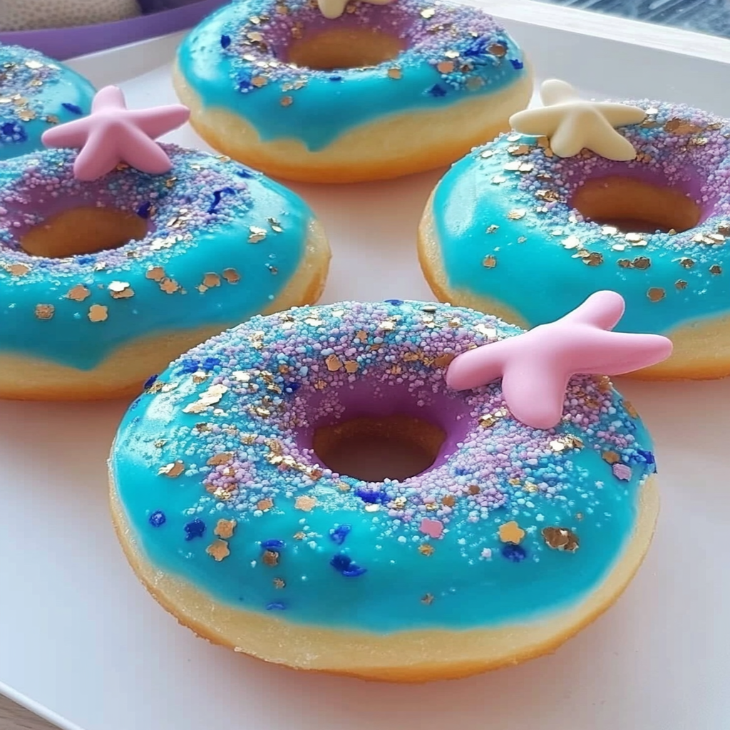Mermaid Birthday Party Deep Sea Donuts