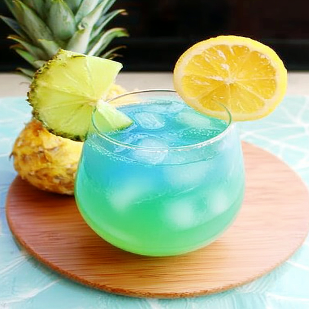 Mermaid Birthday Party Ocean Water Mocktail
