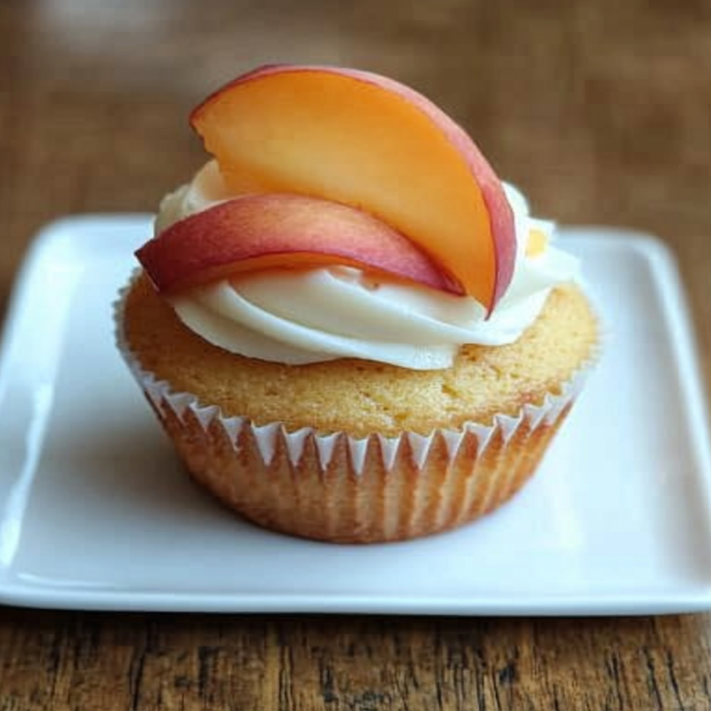 Peachy Keen Summer Cupcakes