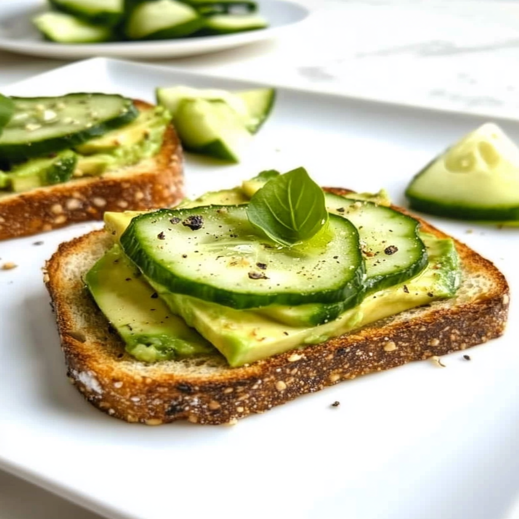 Avocado & Cucumber Toast