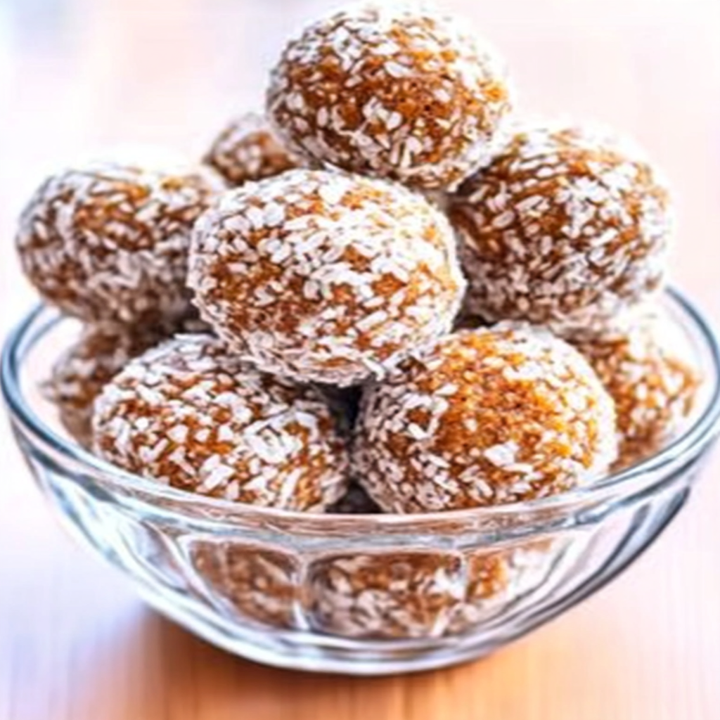 Chewy Apricot Energy Balls