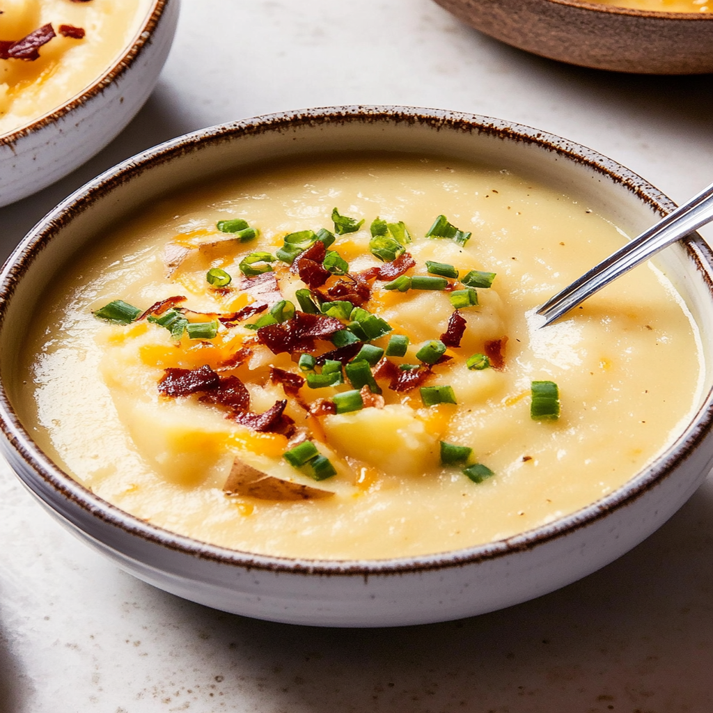 Fall Comfort Food: Loaded Baked Potato Soup