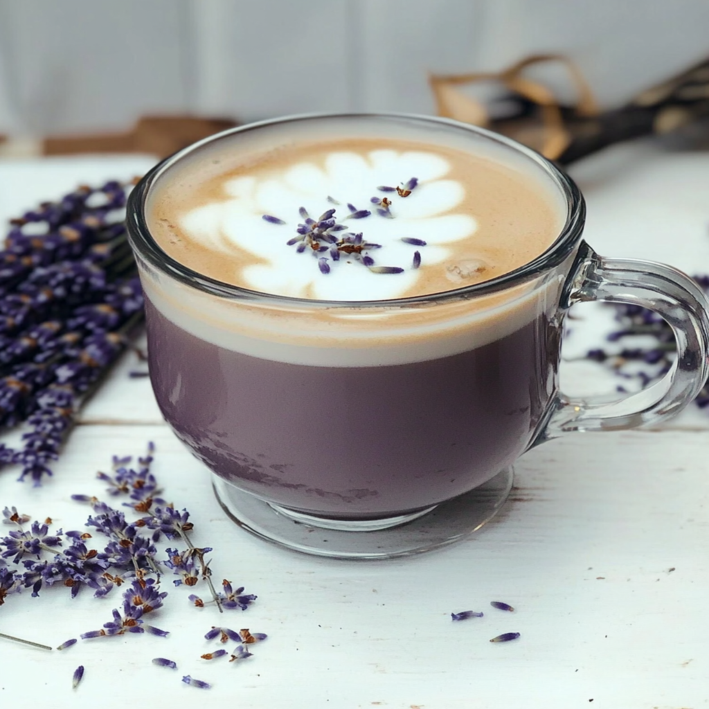 Lavender Chamomile Latte