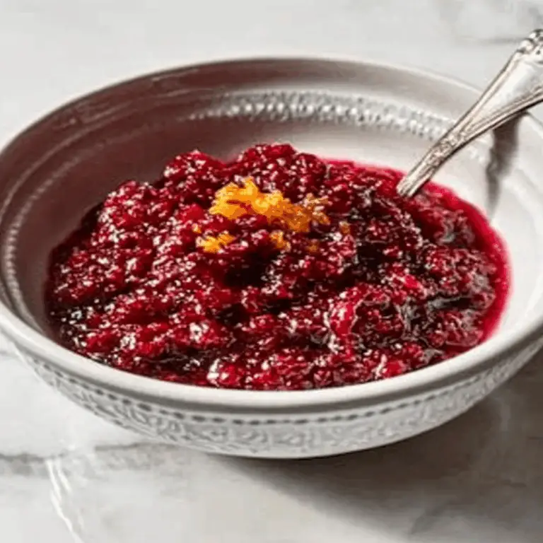 Winter Roasted Cranberry and Orange Relish