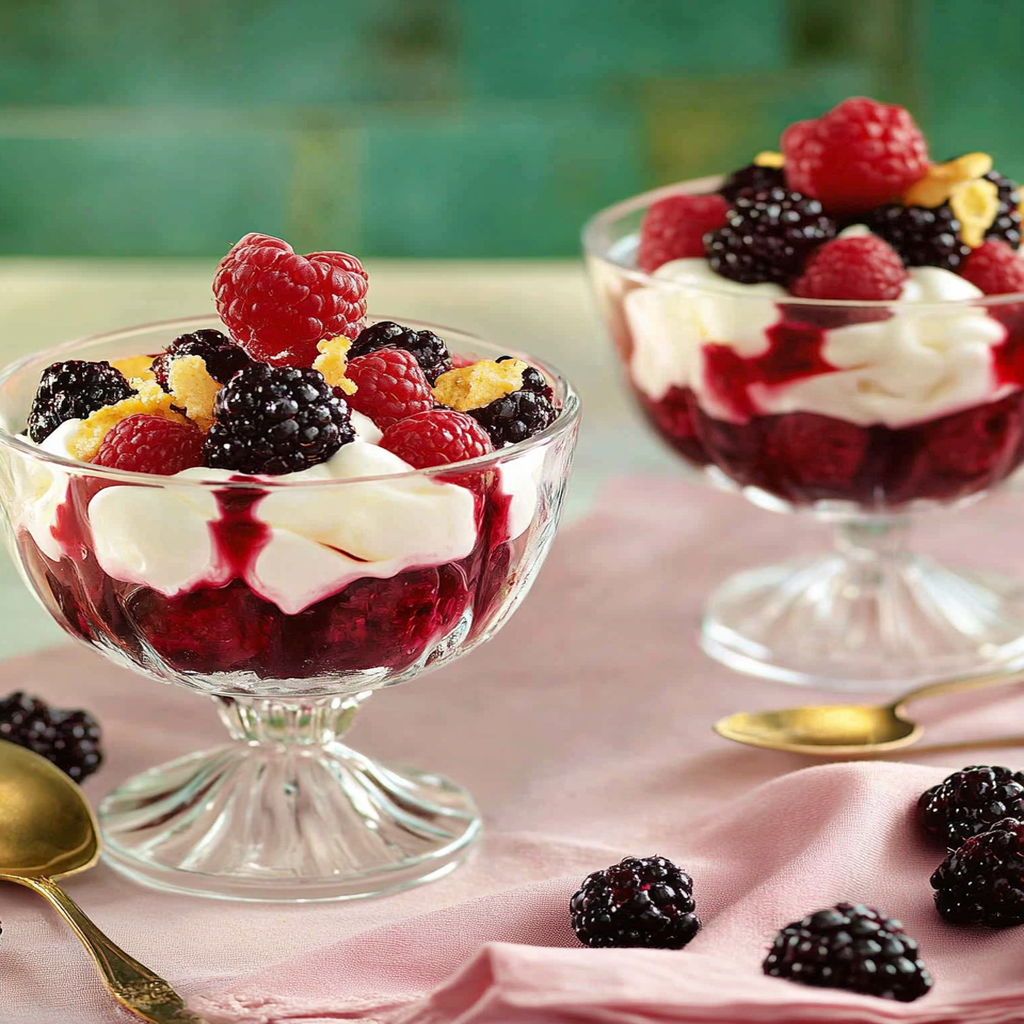 Vanilla Berry Parfaits